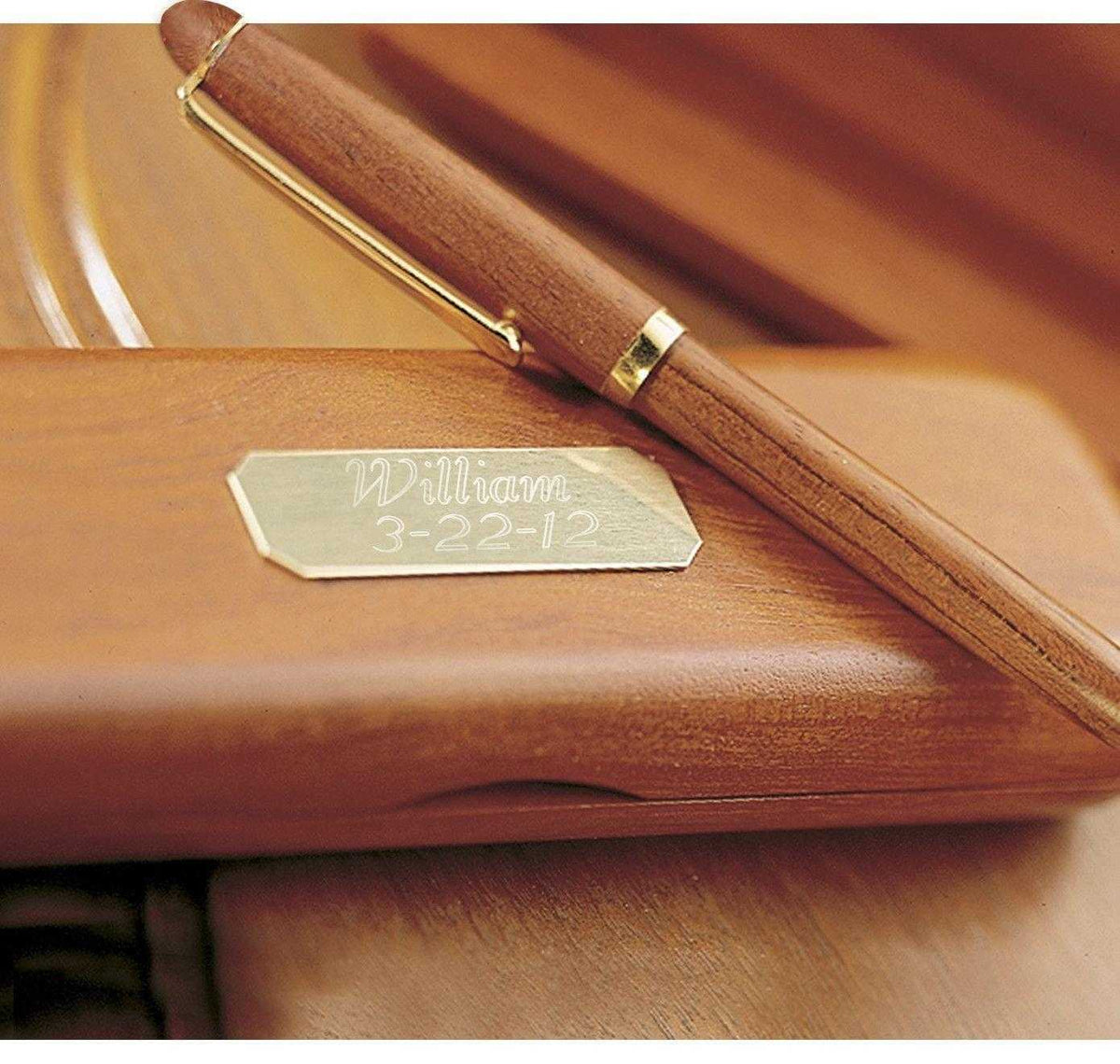 Personalized Pens - Rosewood - Pen & Case - Executive Gifts DG Cus – DG ...