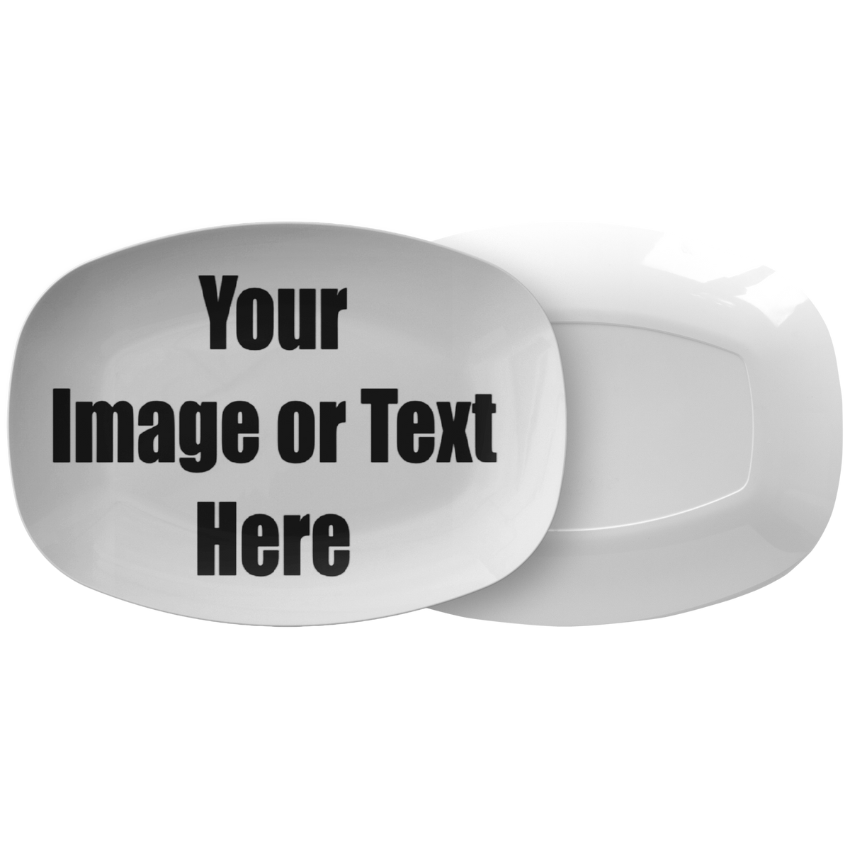 Personalized Dinner Platter with Full Color Artwork, Photo or Logo DG ...